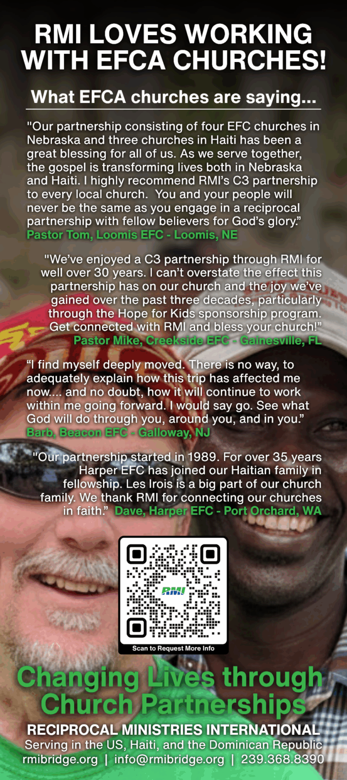 EFCA Church Partnership RMI | Multiplying Transformational Churches